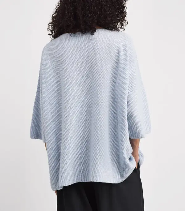 Eskandar Cashmere Square-neck Sweater
