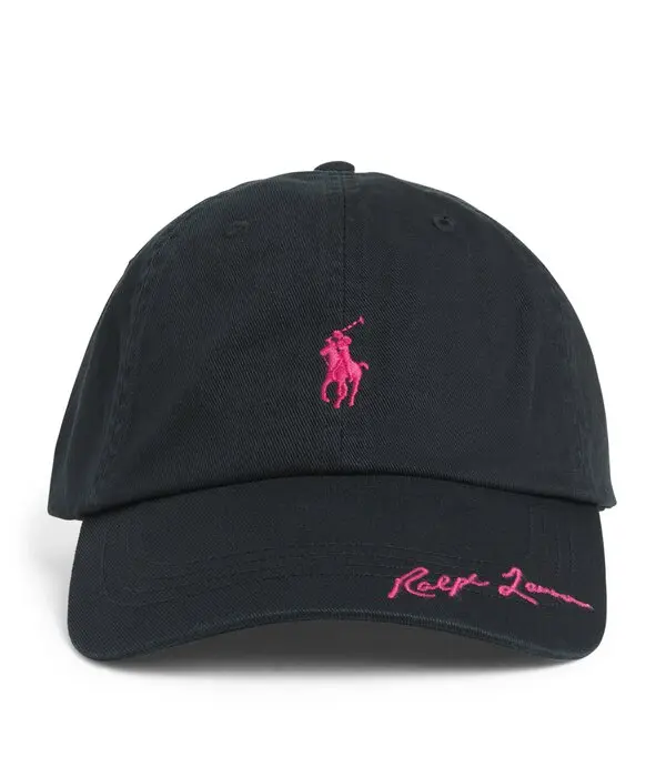 Polo Ralph Lauren Polo Pony Baseball Cap - Black