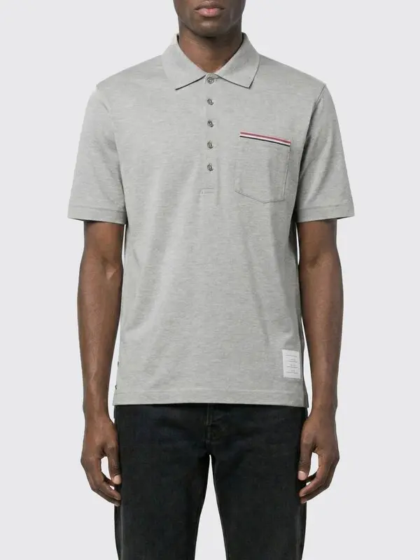 Thom Browne Polo Shirt - Grey