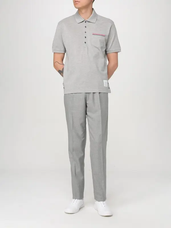 Thom Browne Polo Shirt - Grey