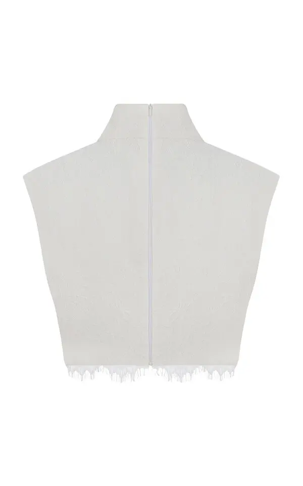 Ila Ciel Button-detail Crop Top
