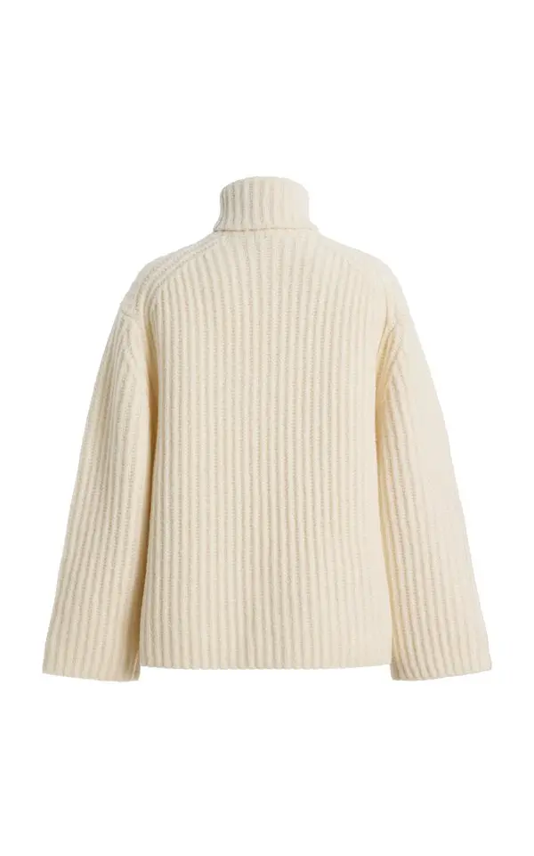 BY MALENE BIRGER Dafne Turtleneck Wool-blend Sweater