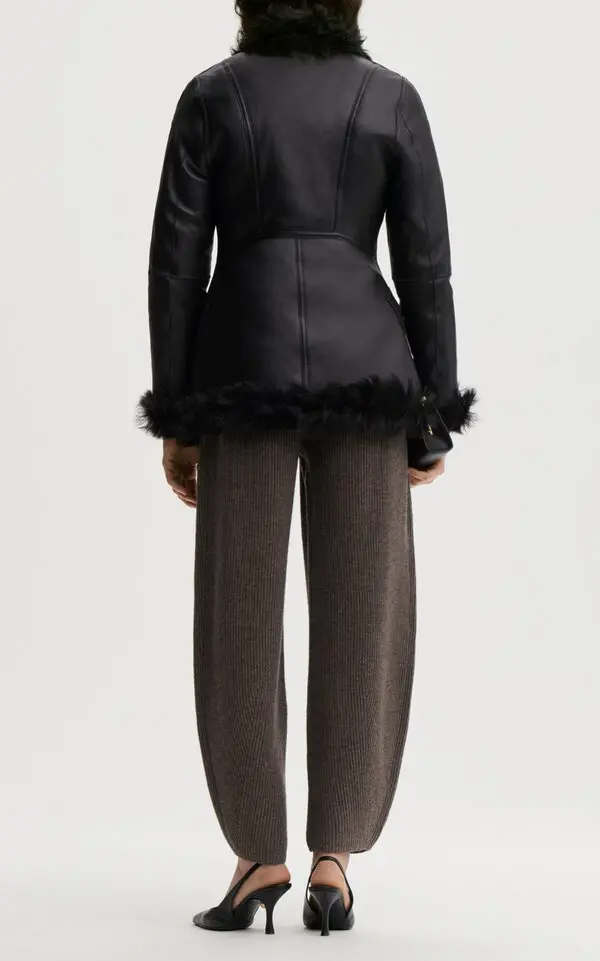 BY MALENE BIRGER Adeline Shearling Jacket