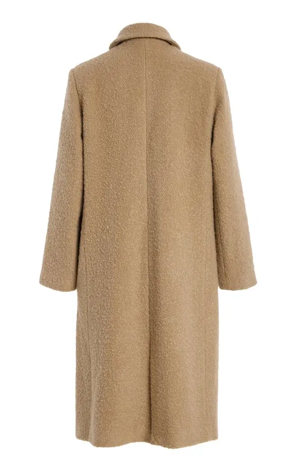BY MALENE BIRGER Madera Single-breasted Wool-blend Coat - Taupe
