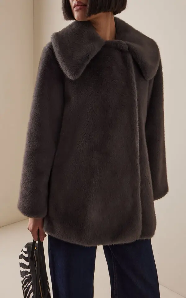 BY MALENE BIRGER Faux-fur Jacket