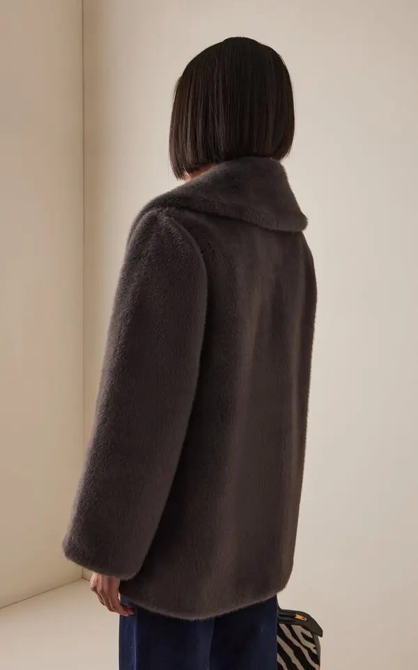 BY MALENE BIRGER Faux-fur Jacket