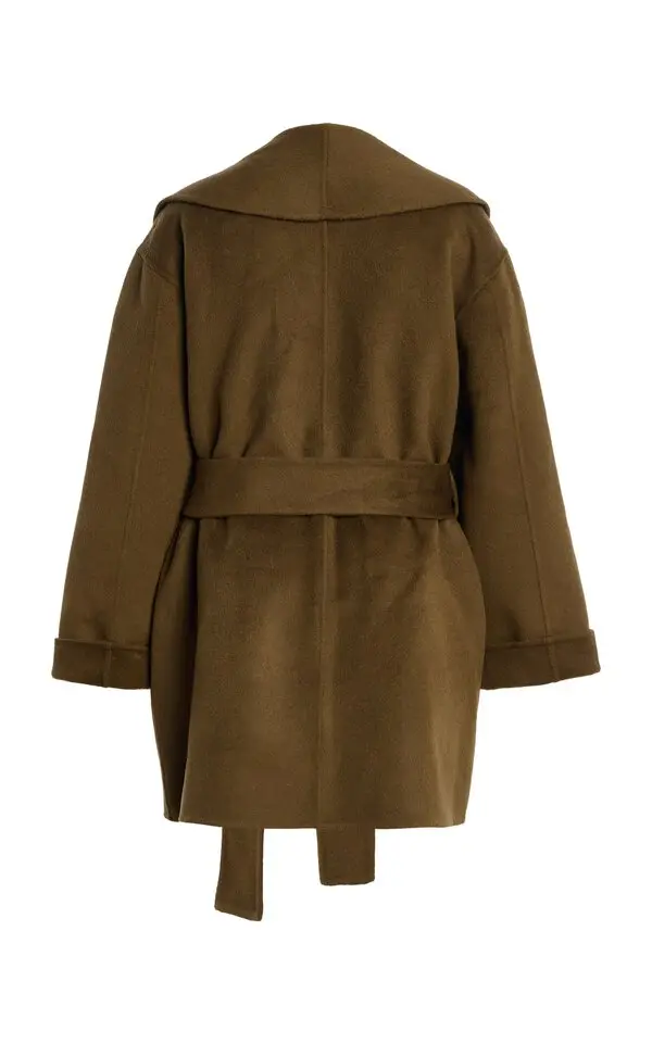 BY MALENE BIRGER Trinelle Belted Wool Coat