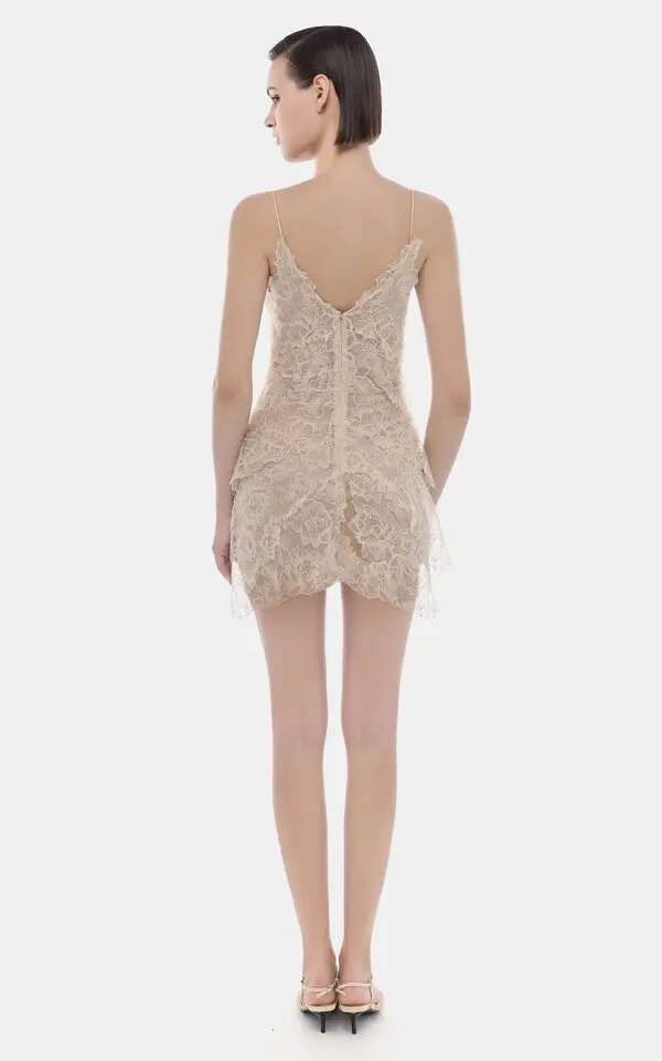 MONTSAND Floral Bow Mini Dress