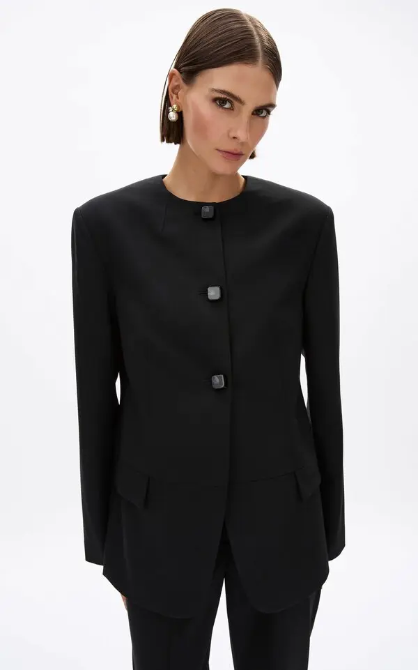 Rachel Gilbert Finley Blazer - Black