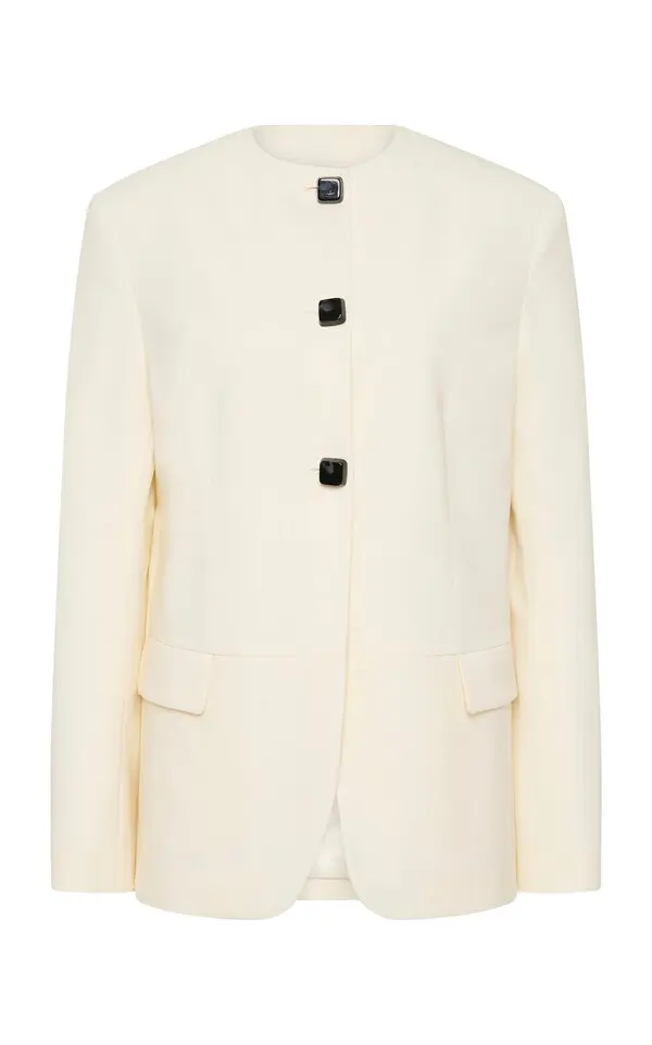 Rachel Gilbert Finley Blazer - Ivory