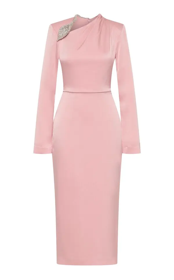 Rachel Gilbert Oryx Midi Dress - Pink