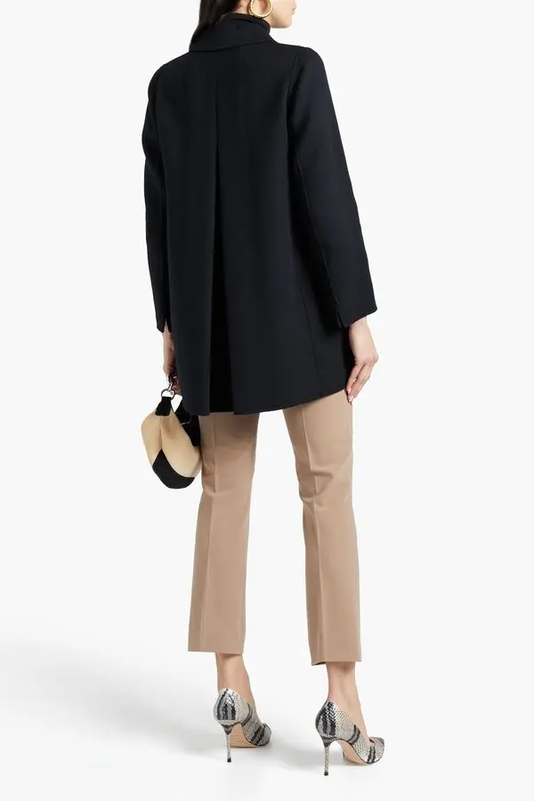 Max Mara Trafoi Double-breasted Wool-blend Felt Coat