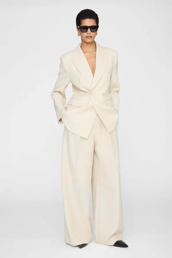 ANINE BING Tiphaine Blazer - Ecru