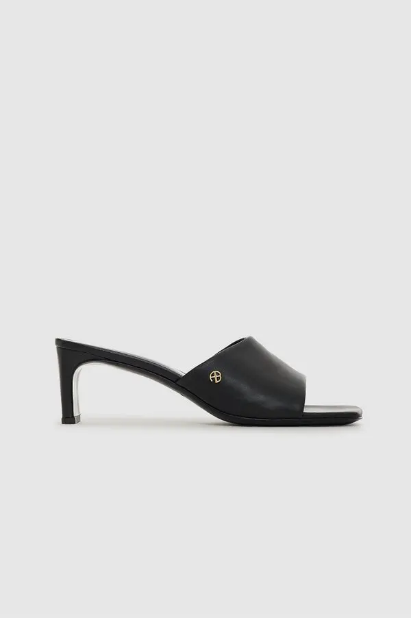 ANINE BING Jayden Mule Sandals - Black