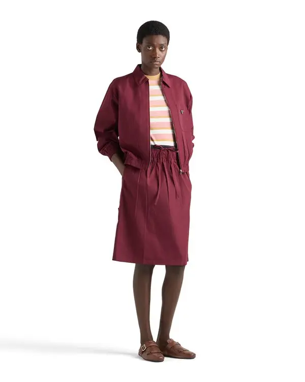 Prada Bayadere Stripe Jersey T-shirt