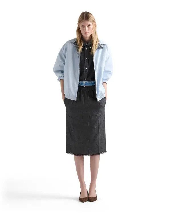 Prada Chambray Skirt