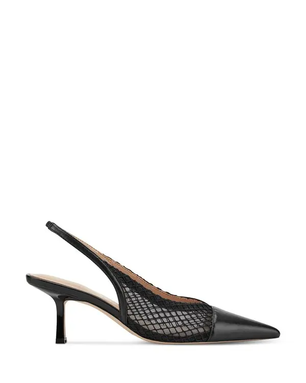 MARC FISHER LTD. Gipsi Slingback Pumps - Black