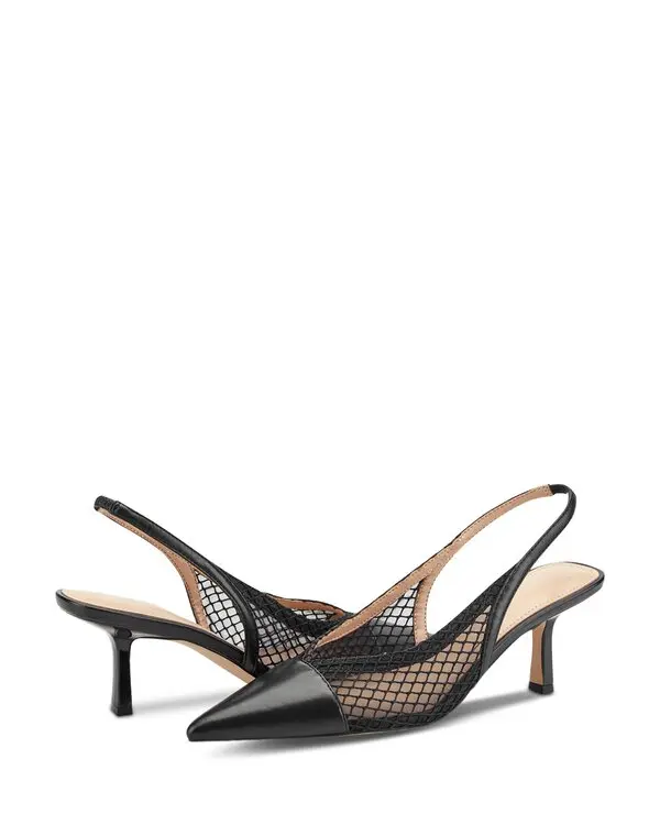 MARC FISHER LTD. Gipsi Slingback Pumps - Black