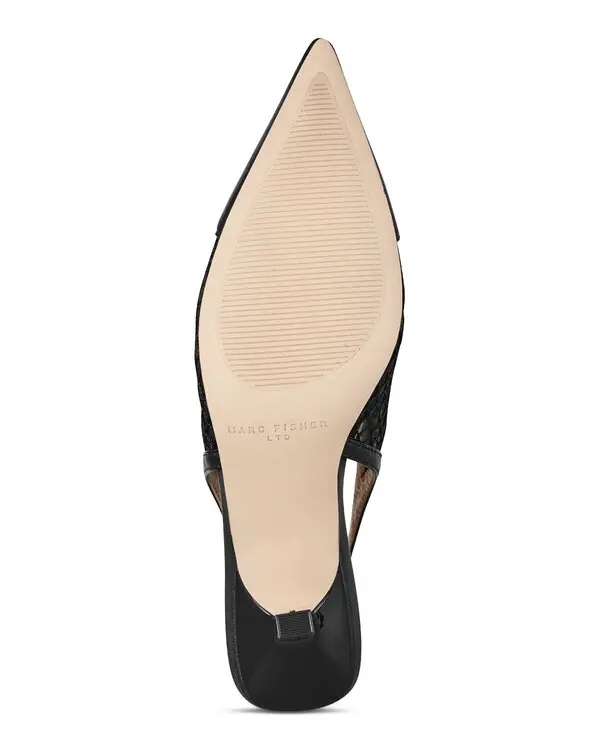 MARC FISHER LTD. Gipsi Slingback Pumps - Black