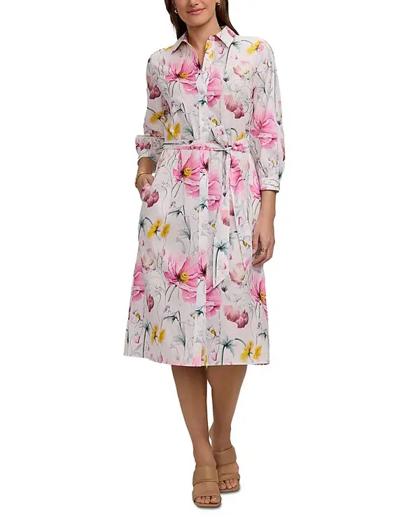 Foxcroft Esther Floral Print Dress - Multi