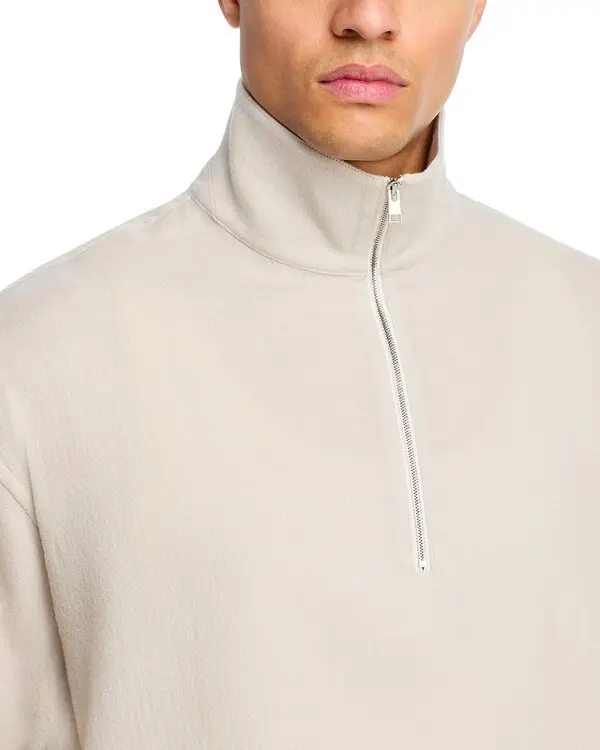 FRAME Quarter Zip Sweater