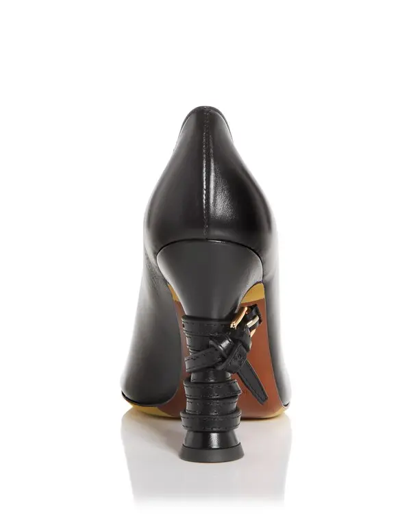 Moschino Duck Belted Pumps