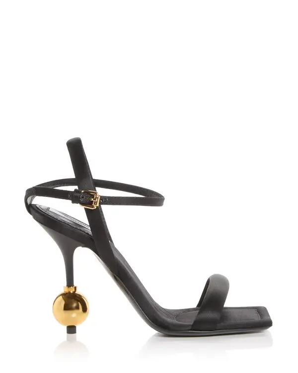 Moschino Sculptural Stiletto Heel Sandals