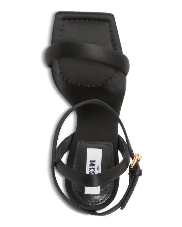 Moschino Sculptural Stiletto Heel Sandals