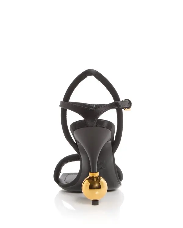 Moschino Sculptural Stiletto Heel Sandals