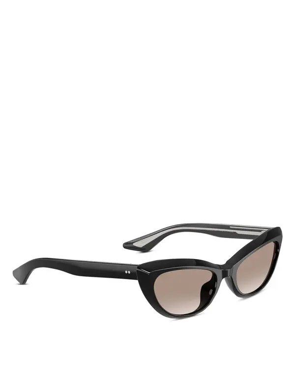 Oliver Spencer Cat Eye Sunglasses 53mm - Black