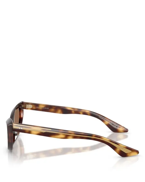 Oliver Spencer Cat Eye Sunglasses 53mm - Brown