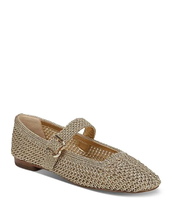 Sam Edelman Michaela Knit Flats - Amber Gold