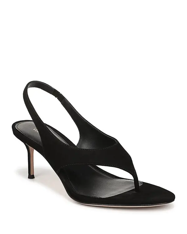Veronica Beard Talon Slingback Sandals - Black