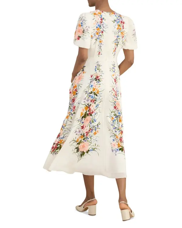 HOBBS LONDON Wisley Silk Midi Dress