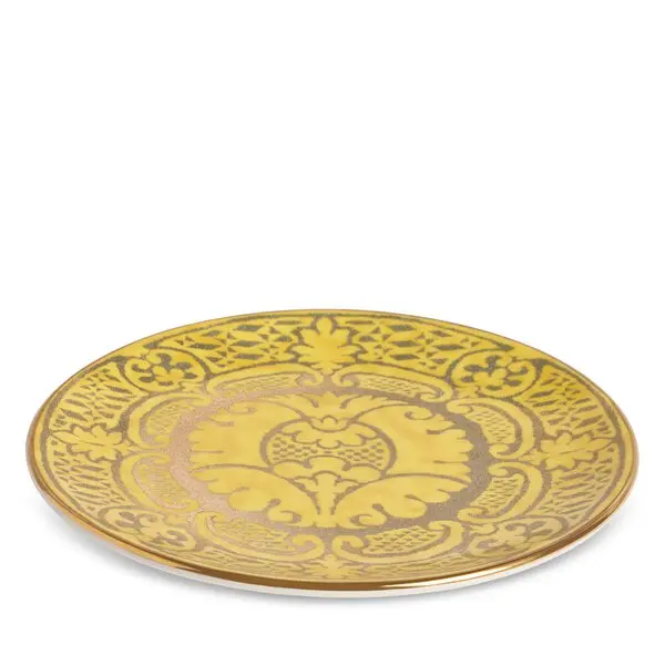 L'Objet Fortuny Orsini Dessert Plate, Set Of 4