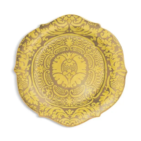 L'Objet Fortuny Orsini Round Platter - Yellow