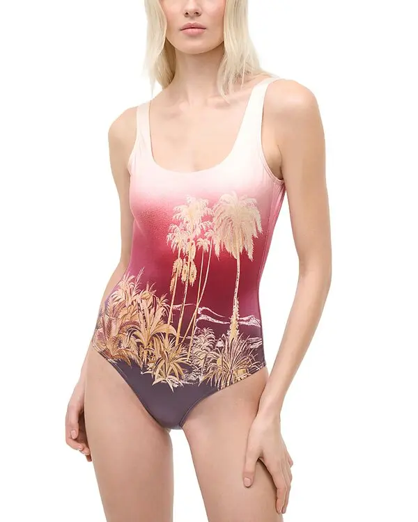 Staud Lea One Piece Swimsuit - California