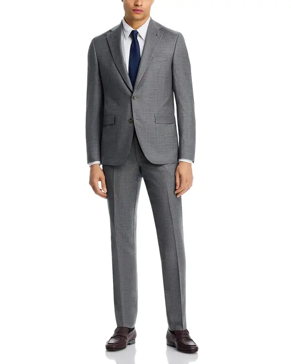 JACK VICTOR Esprit Regular Fit Screenweave Suit - Grey