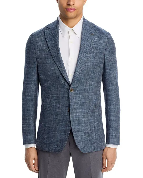 JACK VICTOR Hampton Regular Fit Basketweave Soft Jacket