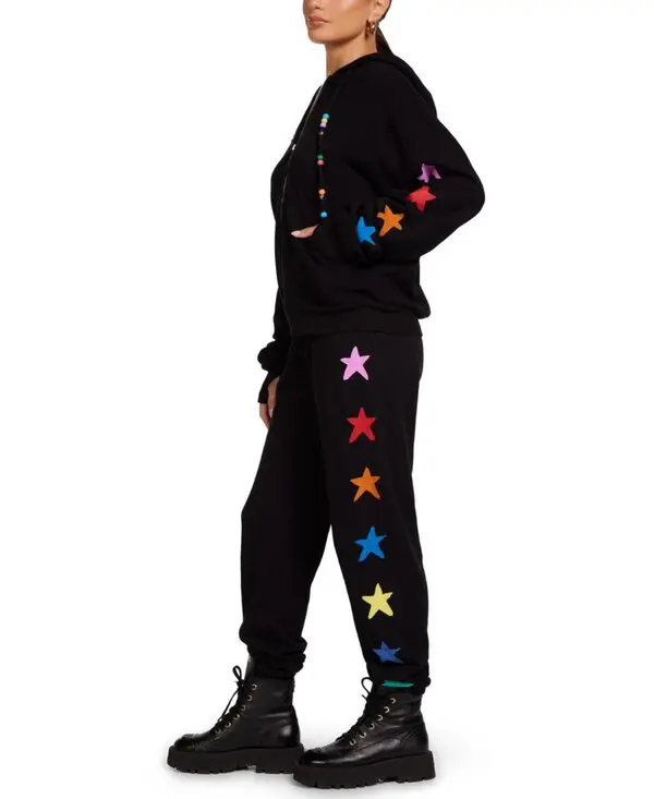 Lauren Moshi Hezly Brushed Stars Pullover