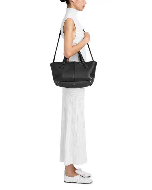 Proenza Schouler East West Chelsea Tote - Black Leather