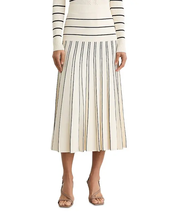REISS Alice Pleated Skirt