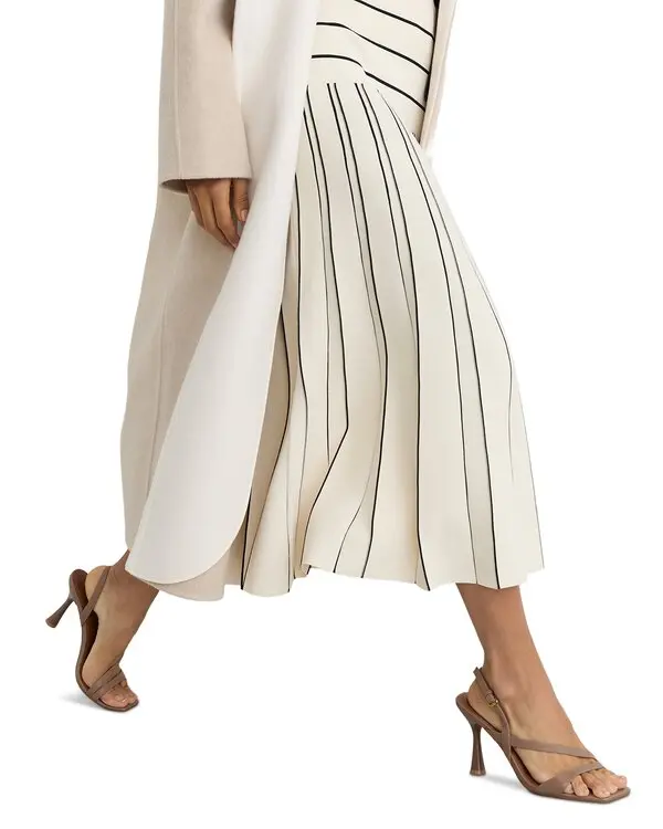 REISS Alice Pleated Skirt