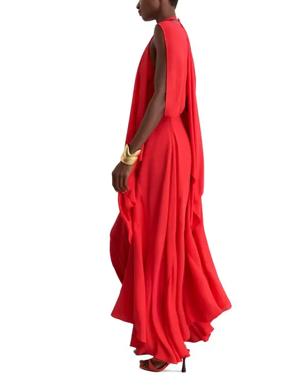 REISS Evory Layered Maxi Dress
