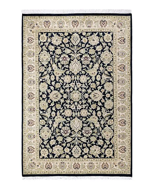 Bloomingdale'S Mogul M1306 Area Rug 4'2x6'4 - Black