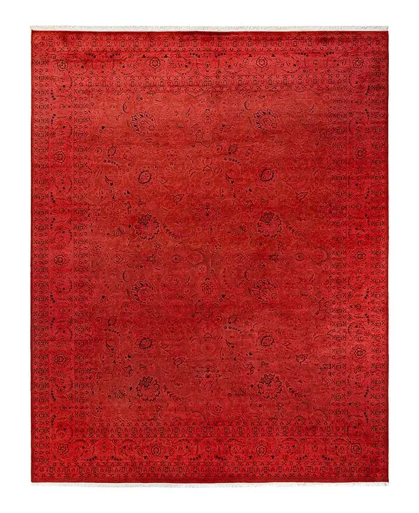 Bloomingdale'S Fine Vibrance M1477 Area Rug 8'1x10'5 - Pink