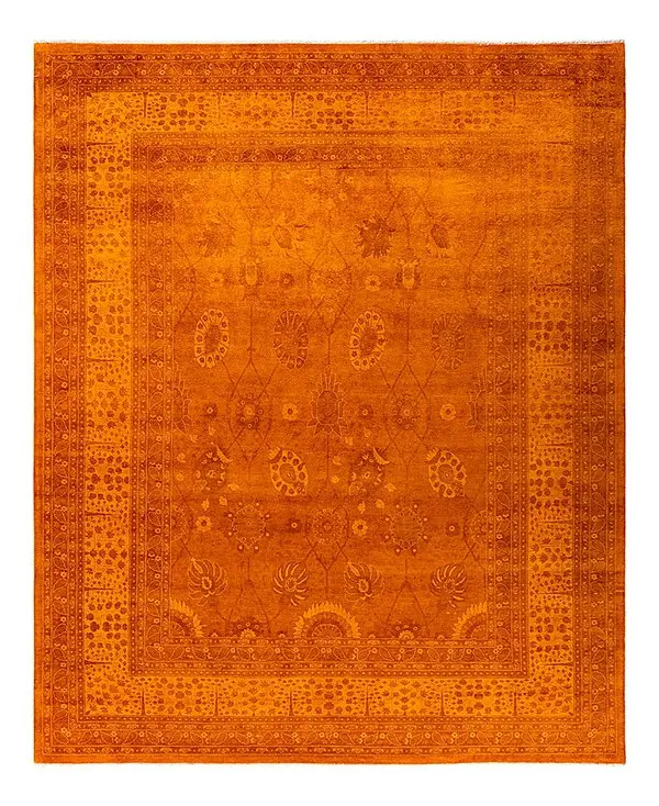 Bloomingdale'S Fine Vibrance M1427 Area Rug 8'3x10'3 - Gold