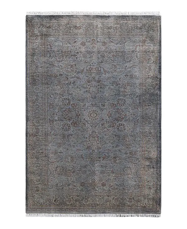 Bloomingdale'S Fine Vibrance M1411 Area Rug 4'3x6'4 - Gray