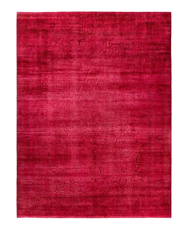 Bloomingdale'S Fine Vibrance M1417 Area Rug 9'2x12'6 - Pink