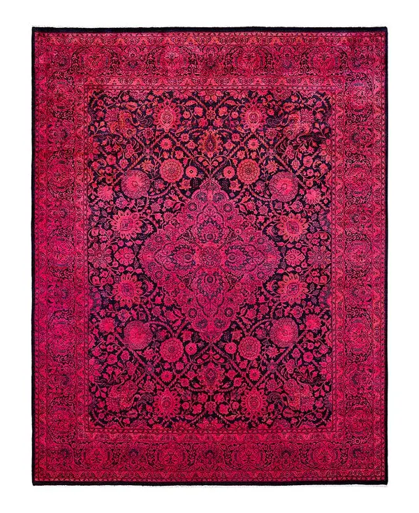 Bloomingdale'S Fine Vibrance M1427 Area Rug 7'10x10'3 - Pink